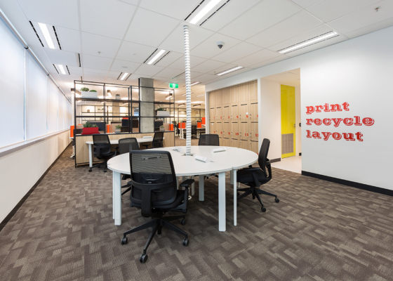Microsoft Fitout – AMC Architecture